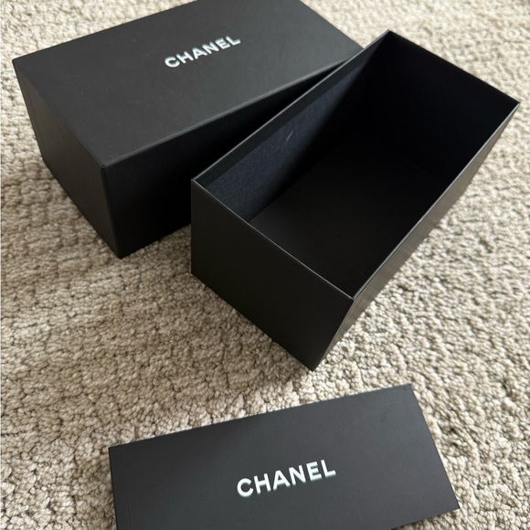 CHANEL | Accessories | Chanel Black Gift Box | Poshmark